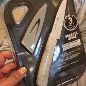 Sharper Image | Kitchen | Sharper Image 3 Piece Prep Set Knife Sheath ...